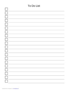 To Do List Template 11 Free Templates In PDF Word Excel Download | To ...